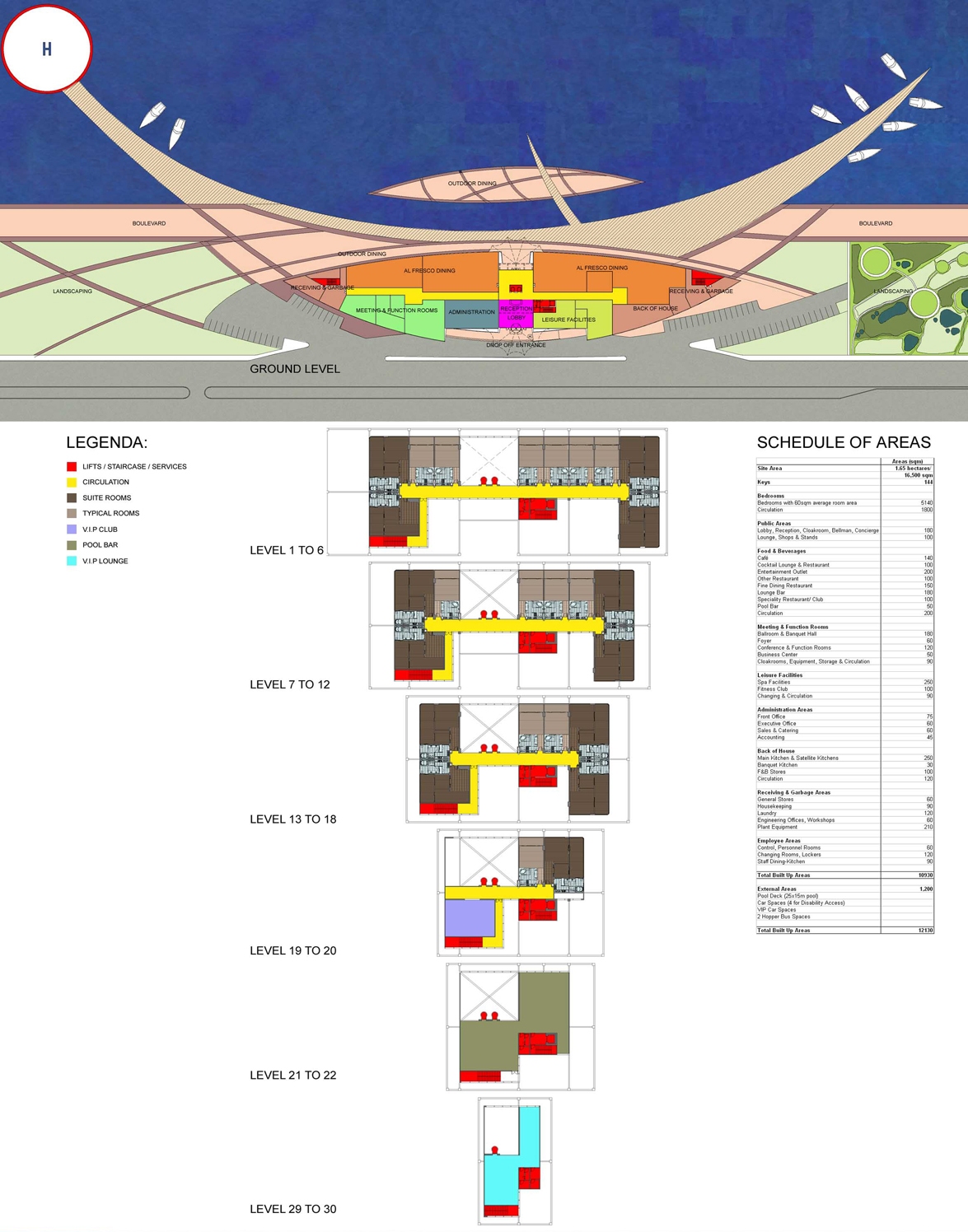 The Sail Hotel & Outlets - Ideatum Architecture & Design